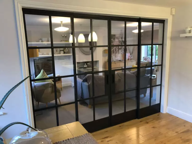 Crittall Sliding Doors - Three Spires Glass